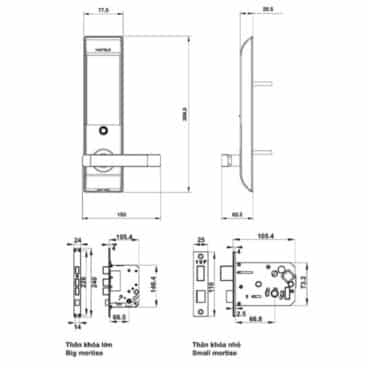 Khóa cửa điện tử Hafele EL7900-TCB 912.05.641 | Häfele Việt Nam - Kênh ...