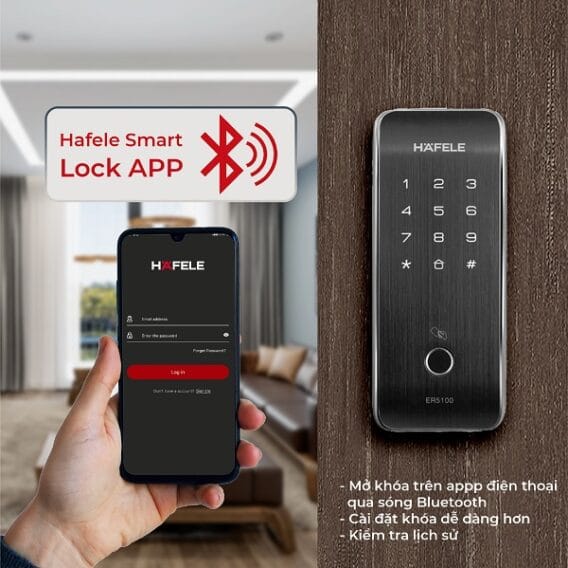 Hướng dẫn sử dụng khóa điện tử Häfele chi tiết nhất